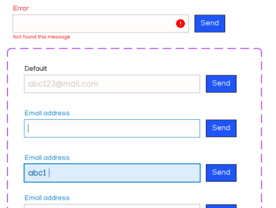 ui design - input by kimkim on Dribbble
