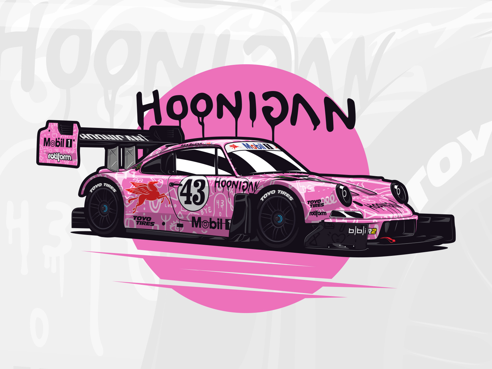 Hoonipigasus Ken Block Porsche by Karolis Bagdonavičius on Dribbble