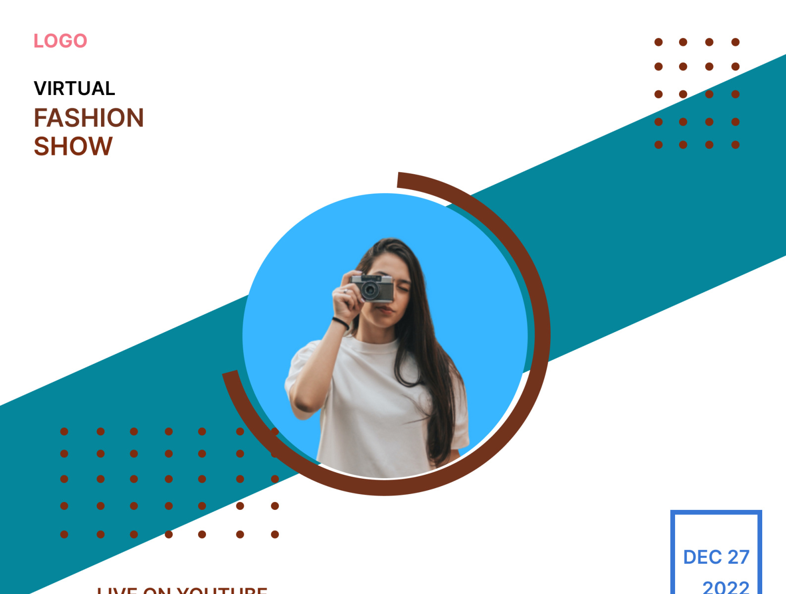 Fashion show post design by Mohsin Raza on Dribbble