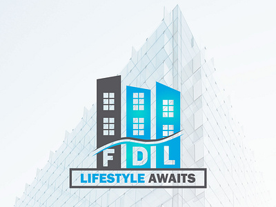 Logo for developing exclusive apartment complexes "FDL" by dzinrvhai on ...