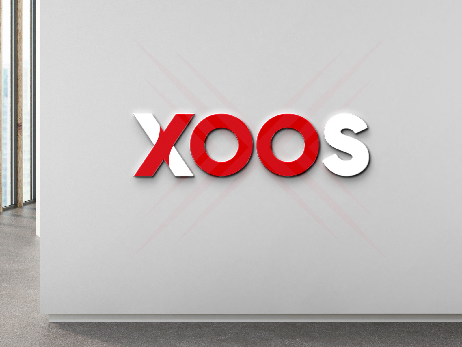 XOOS Wordmark Logo by dzinrvhai on Dribbble