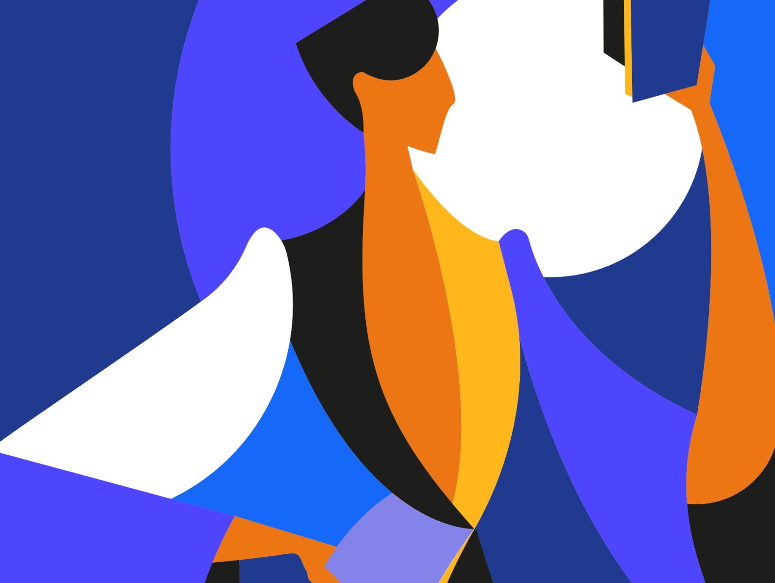 Midnight reading by Sofia Doudine on Dribbble