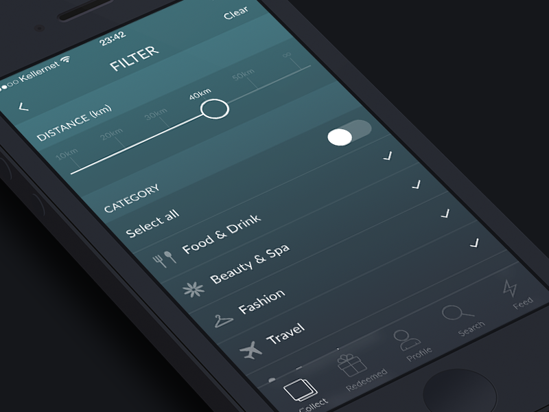 Redesign Scatter app. WIP. Filter by keller on Dribbble