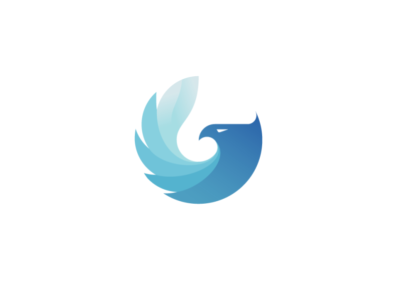 Blue Falcon logo by Agus Suharyadi on Dribbble