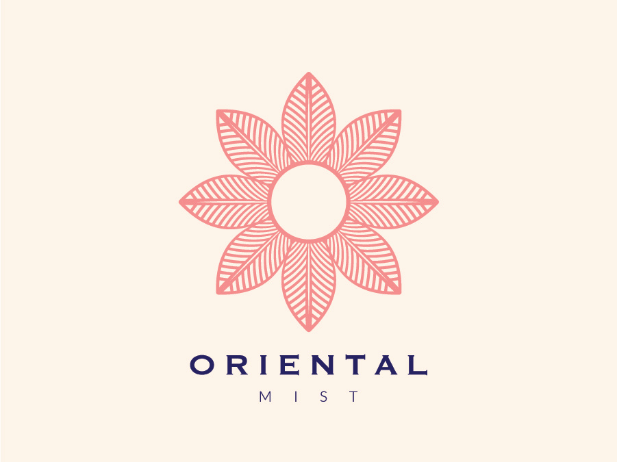 Oreintal Mist - Logo by Isha Shah on Dribbble