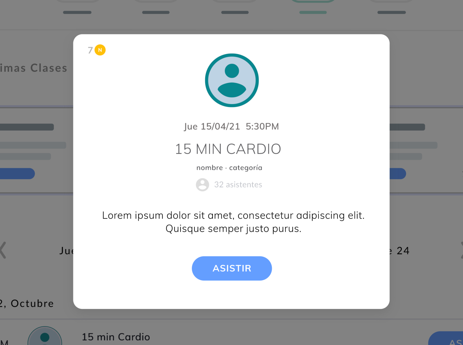 Modal Training Platform Resource by Pilar on Dribbble