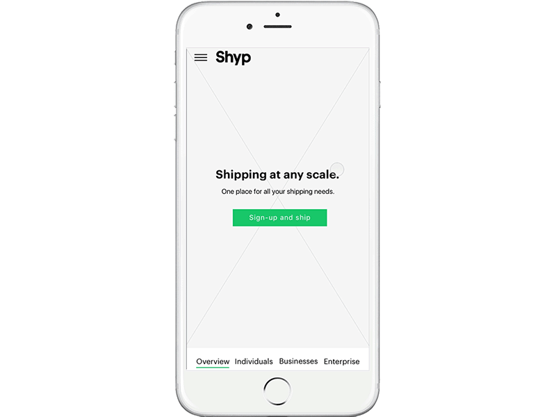 Shyp Mobile by Joanna C on Dribbble