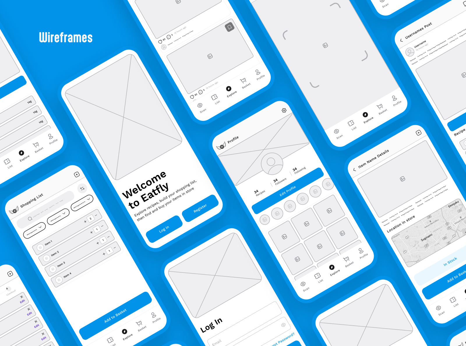 Wireframe Example by Marlon Pavanello on Dribbble