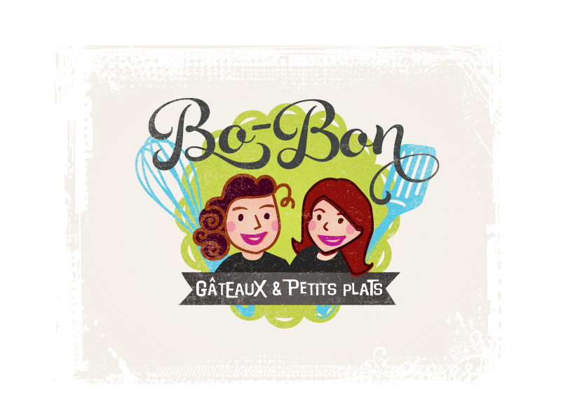 Logo Bo-bon by Valerie Parizeault on Dribbble