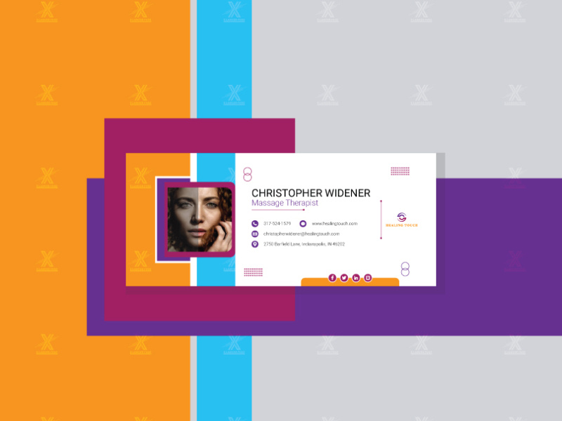 Html Email Signature Template By Xlancerfuse On Dribbble 
