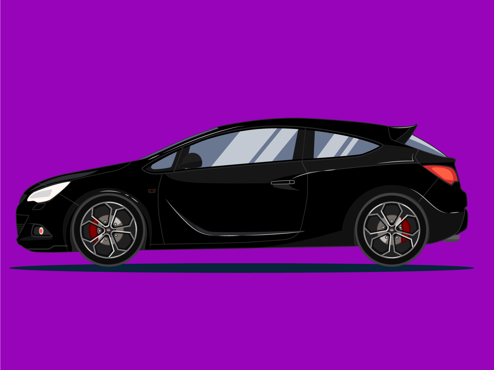 Opel Astra by Timofei on Dribbble