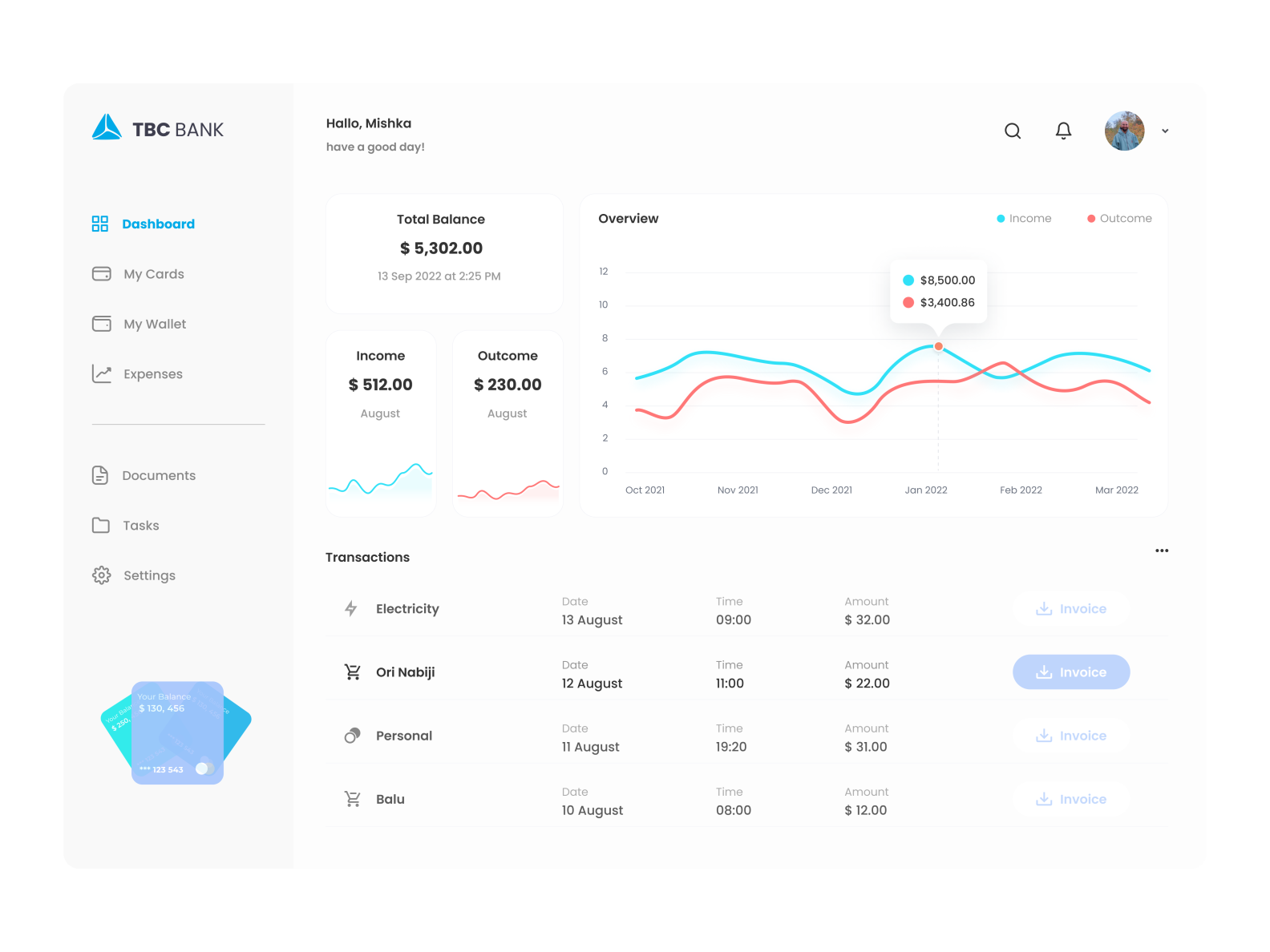 TBC Online Bank by Mikheil Nebieridze on Dribbble