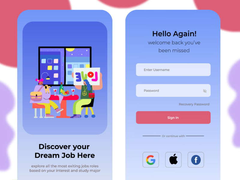 Dribbble - LOGIN.jpg by RFDN.UIUX
