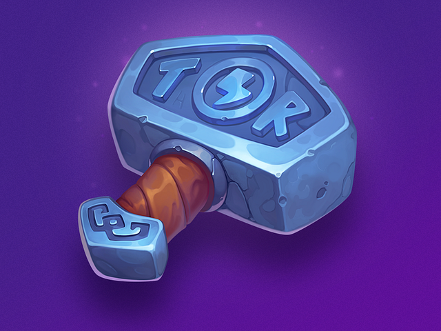 Magic hammer by NestStrix Game Art Studio on Dribbble