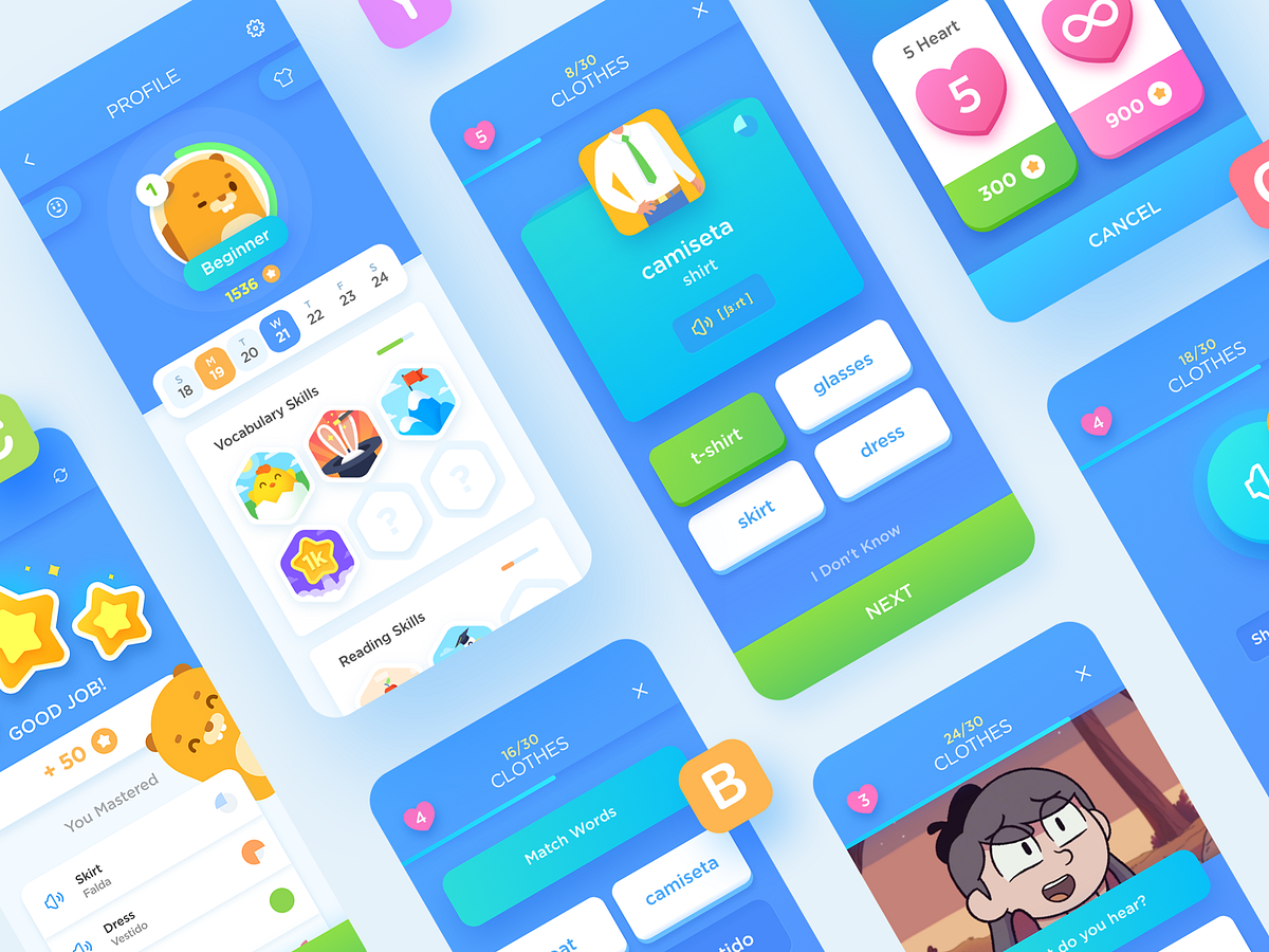 Toki Educational App by NestStrix on Dribbble
