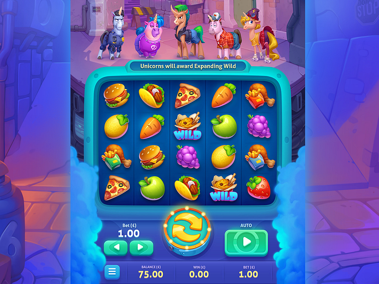 Vomiting Unicorns Gameplay by NestStrix Game Art Studio on Dribbble
