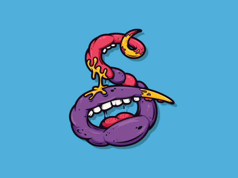 Alphabetcha Series 2 "S" by Nathan Walker on Dribbble