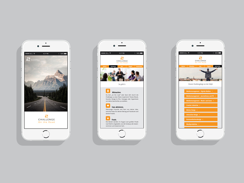 hdpk Challenge App by Sandra Naumann Design on Dribbble