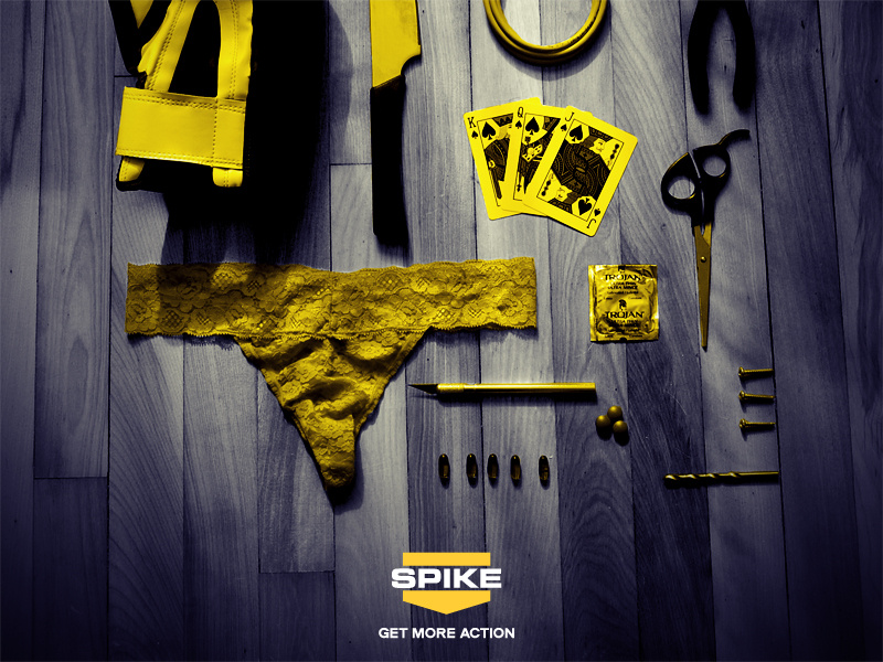 Spike TV Poster by Laura Forbes on Dribbble