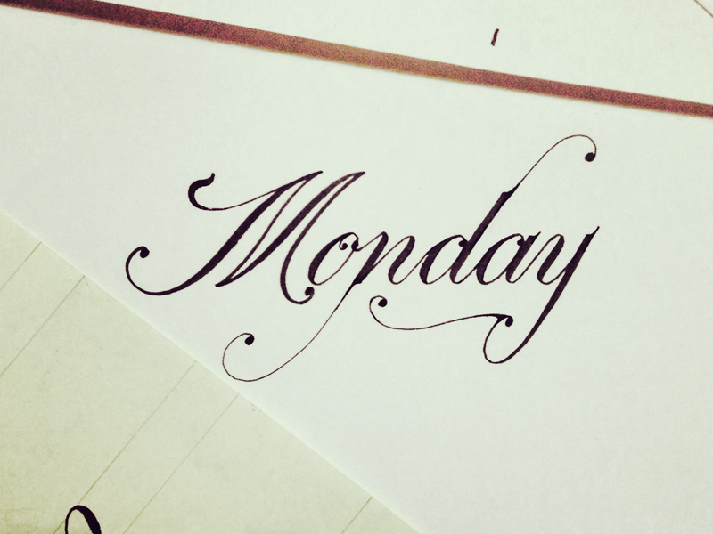 Monday by Abi on Dribbble