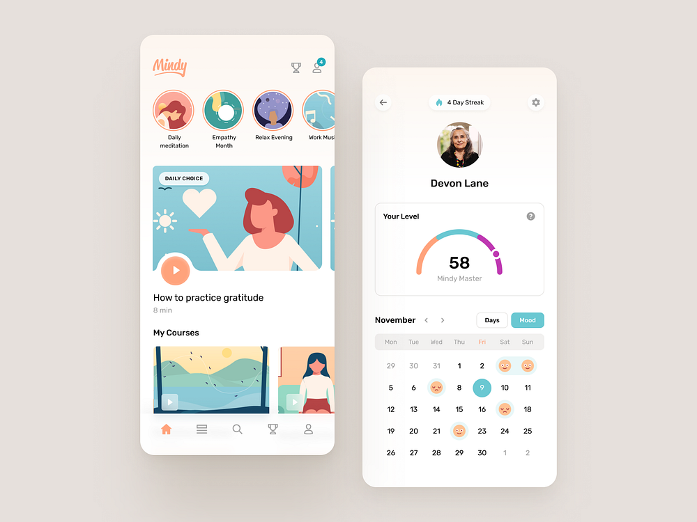 Browse thousands of Streak UI images for design inspiration | Dribbble