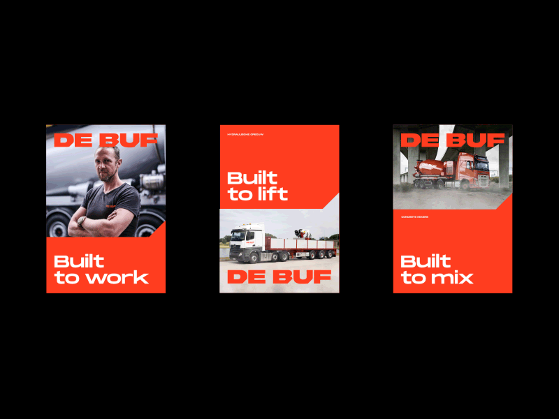 DE BUF - Grid construction by MOQO.BE on Dribbble