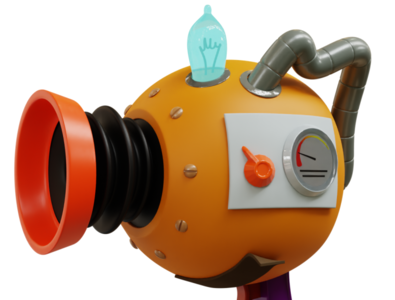 Cartoon Gun by André Dantas on Dribbble