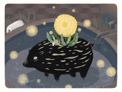 Dream Tapir by Chia Lun Hsieh on Dribbble