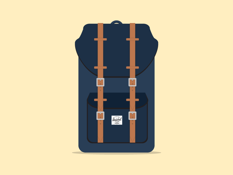 Dribbble - backpack.png by Tom Loots