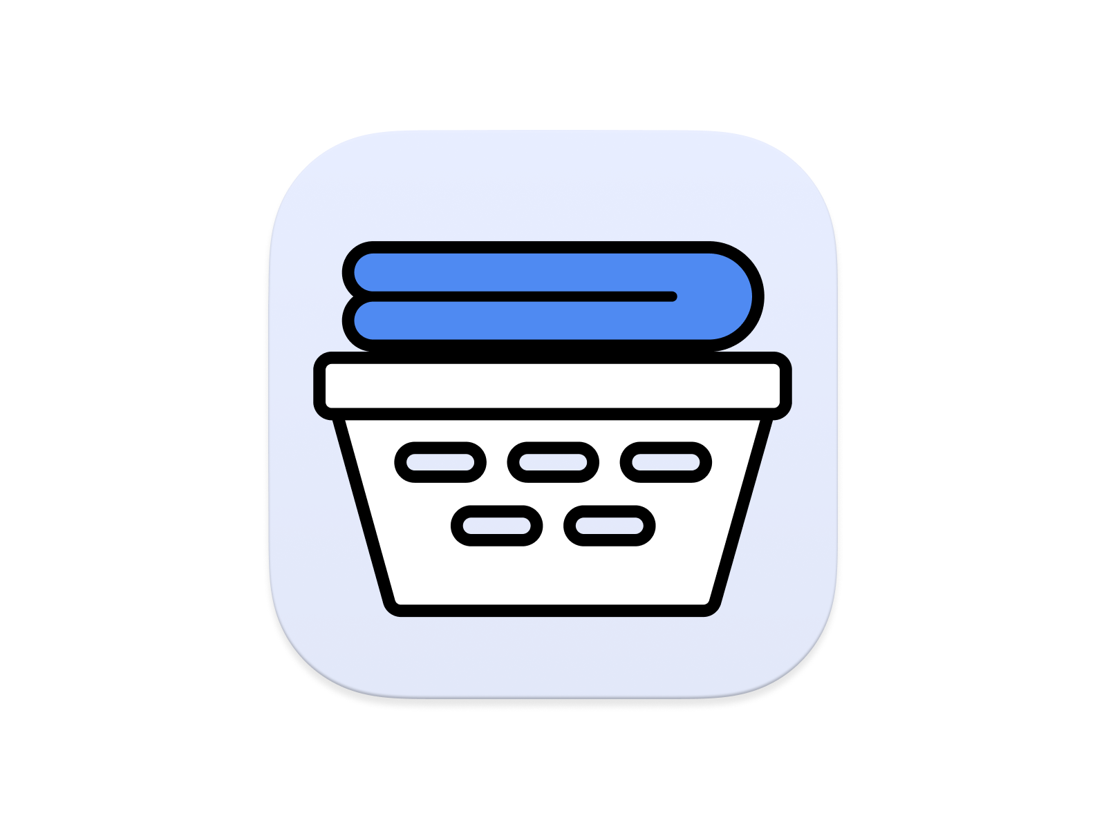 Laundry App Icon by Jacob Estep on Dribbble