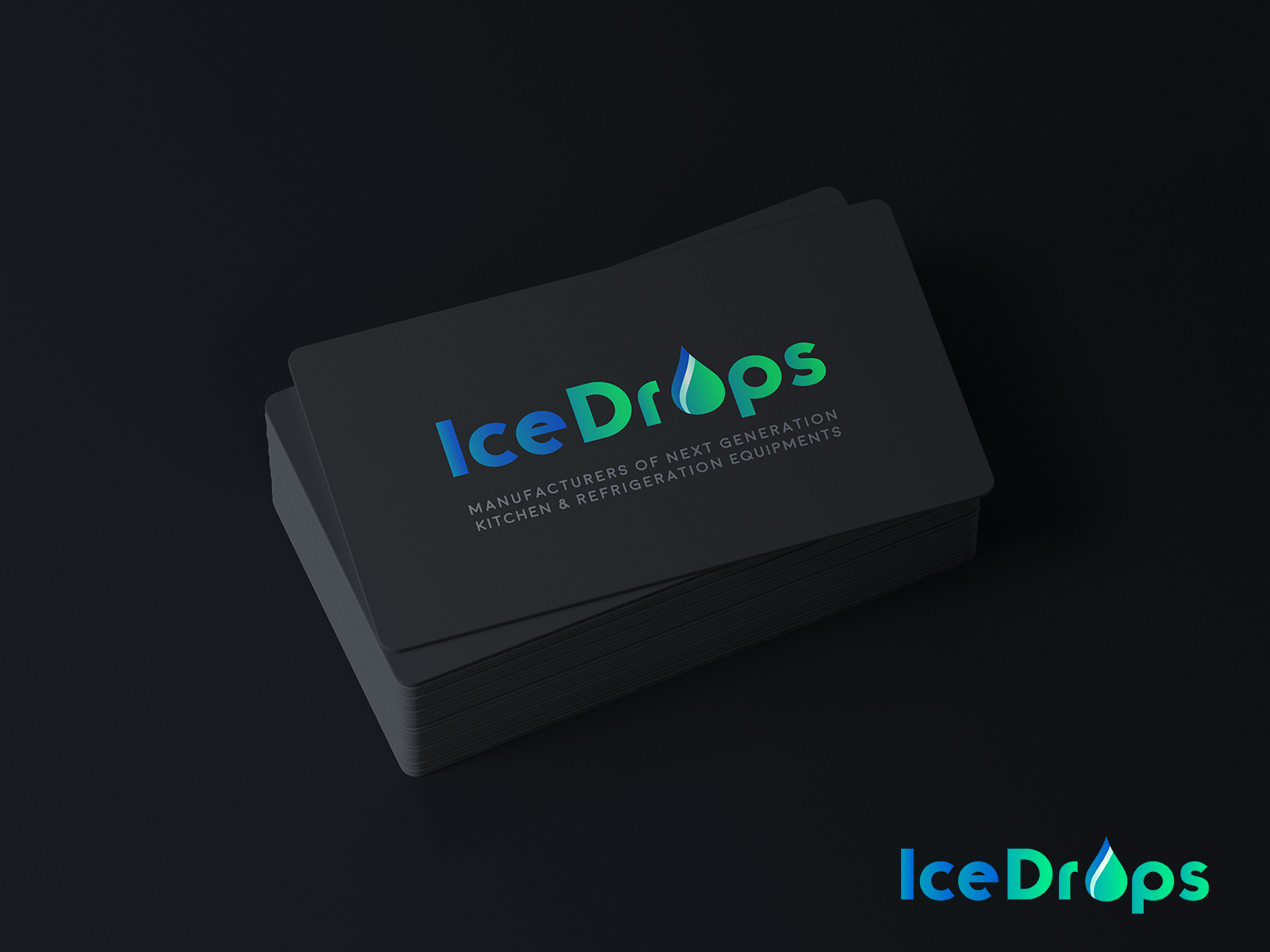 IceDrops Logo Design by satheesh sankaran on Dribbble