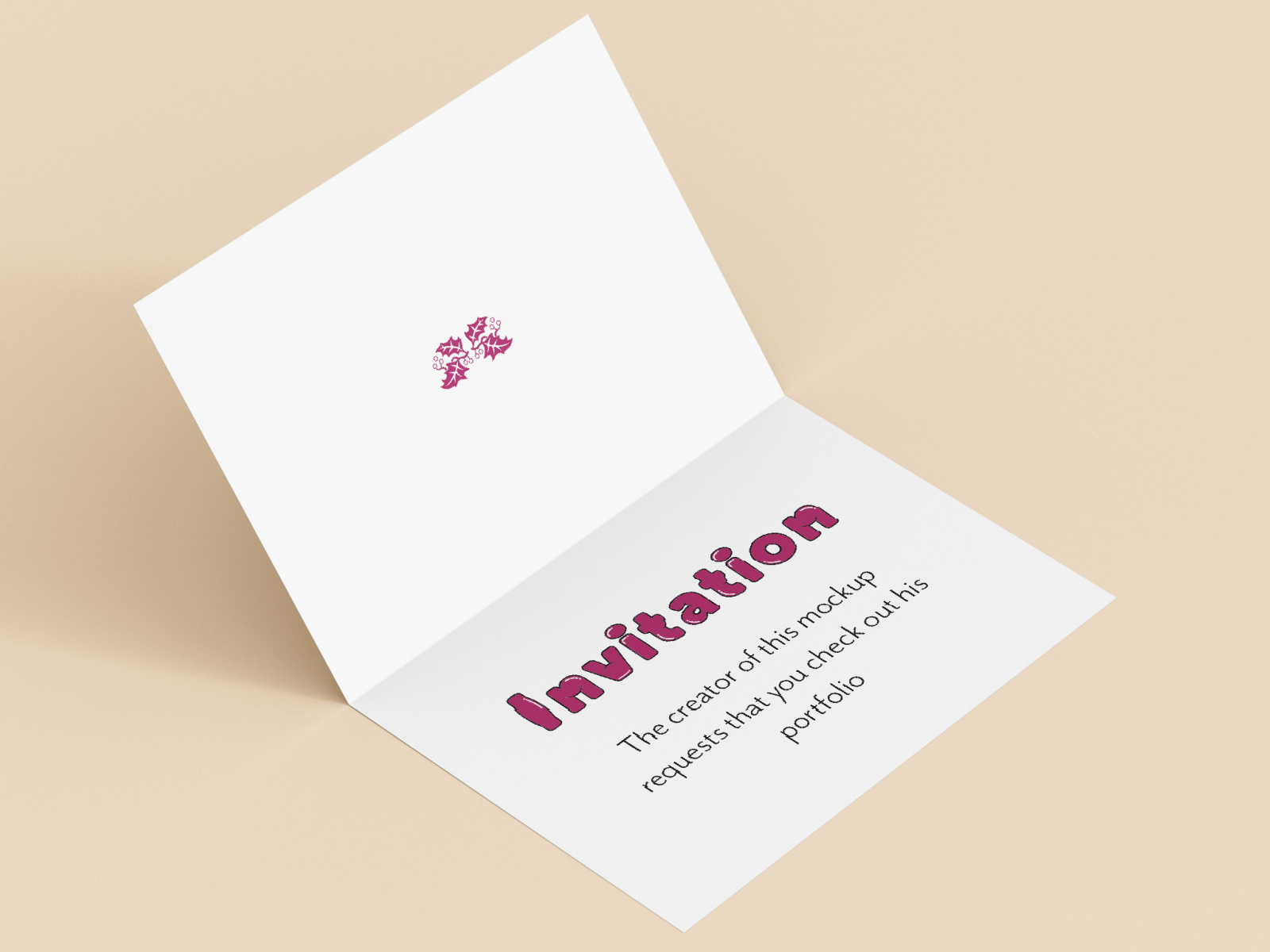 Overinflated font mockup by Mihai Balan on Dribbble