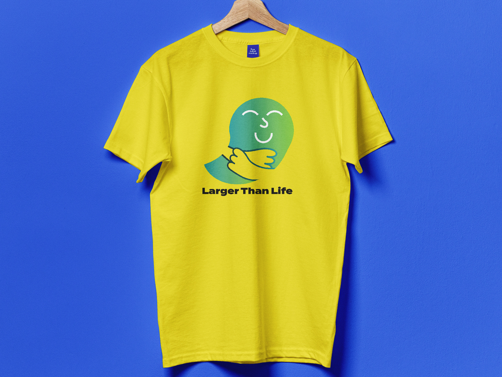Larger Than Life T-Shirt by Mihai Balan on Dribbble