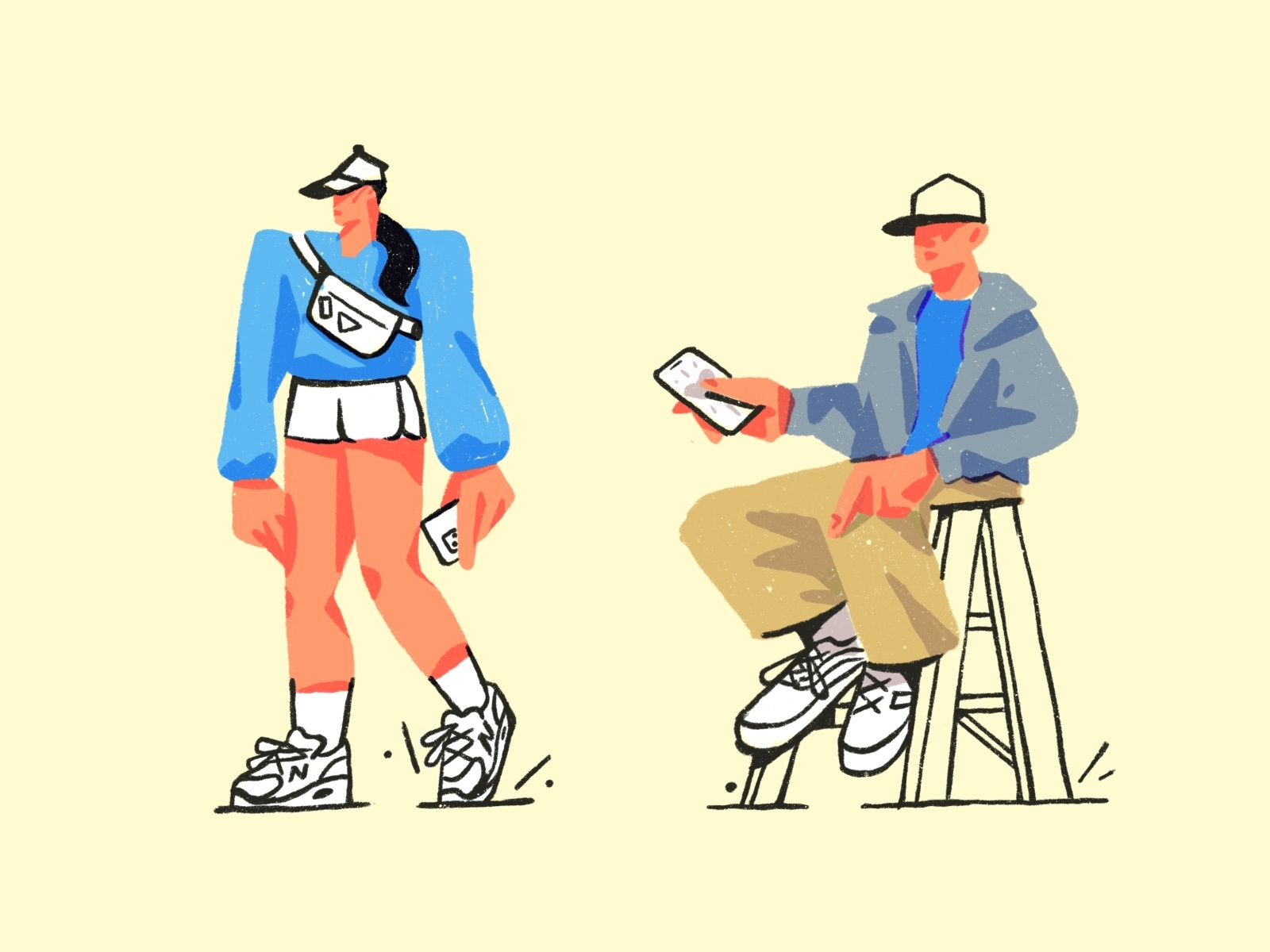 Characters by Oleh Harlamov on Dribbble