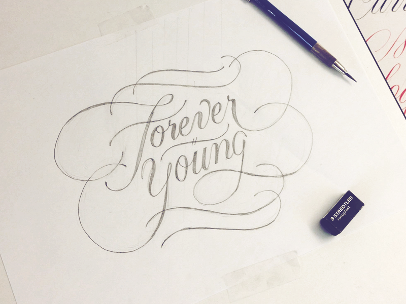 Forever Young by Ian Barnard on Dribbble