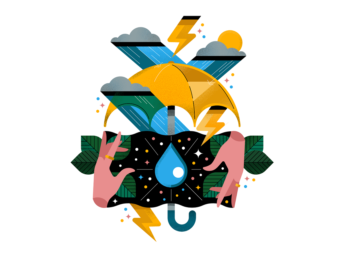 Browse thousands of Rain images for design inspiration | Dribbble