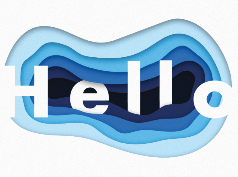Hello by Nancy Kramer on Dribbble