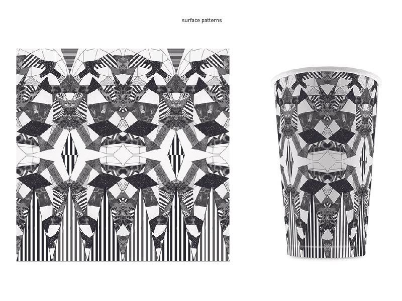 Monotone Abstract Pattern by Vasare Nar on Dribbble