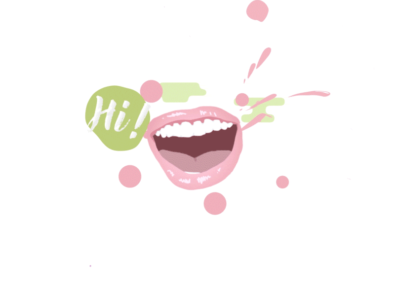 Hi! Lips Animation by Michael Rusakov on Dribbble