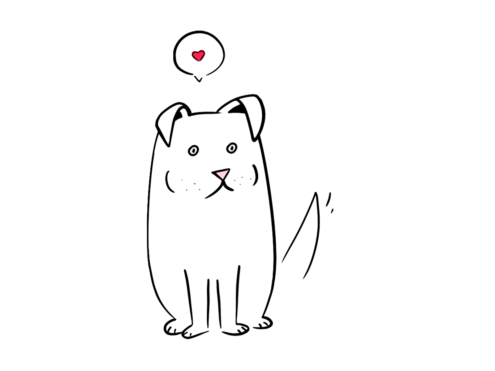 DOG LOVE by almendra Lock on Dribbble