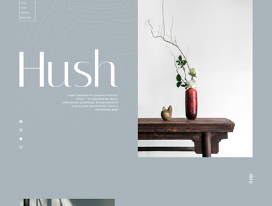 Hush interior design by Ilya Kalinin on Dribbble