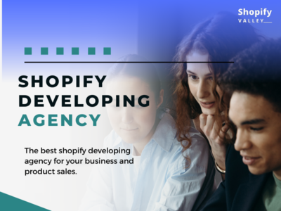 Shopify Development Agency by Shopify Valley on Dribbble