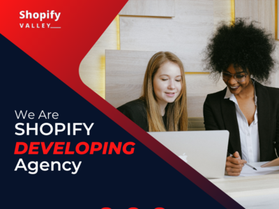 Shopify Digital Marketing Agency by Shopify Valley on Dribbble