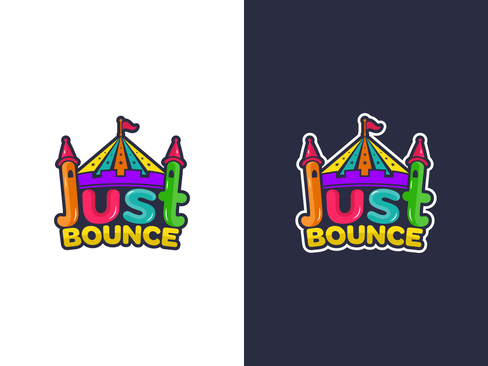 playful bounce logo by Sohel Rana on Dribbble