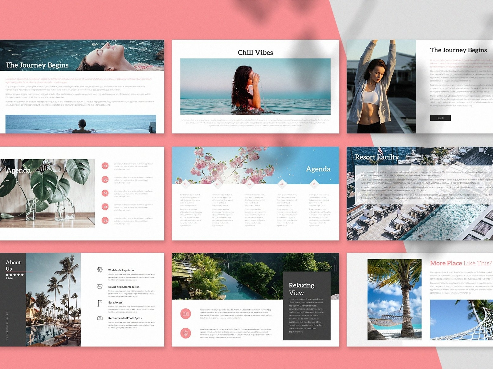 Desva Minimalist Powerpoint Template #2 by StudioGB on Dribbble