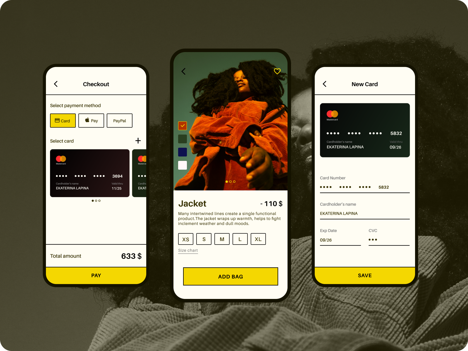 Daily UI #002 - Credit Card Checkout by Olga on Dribbble
