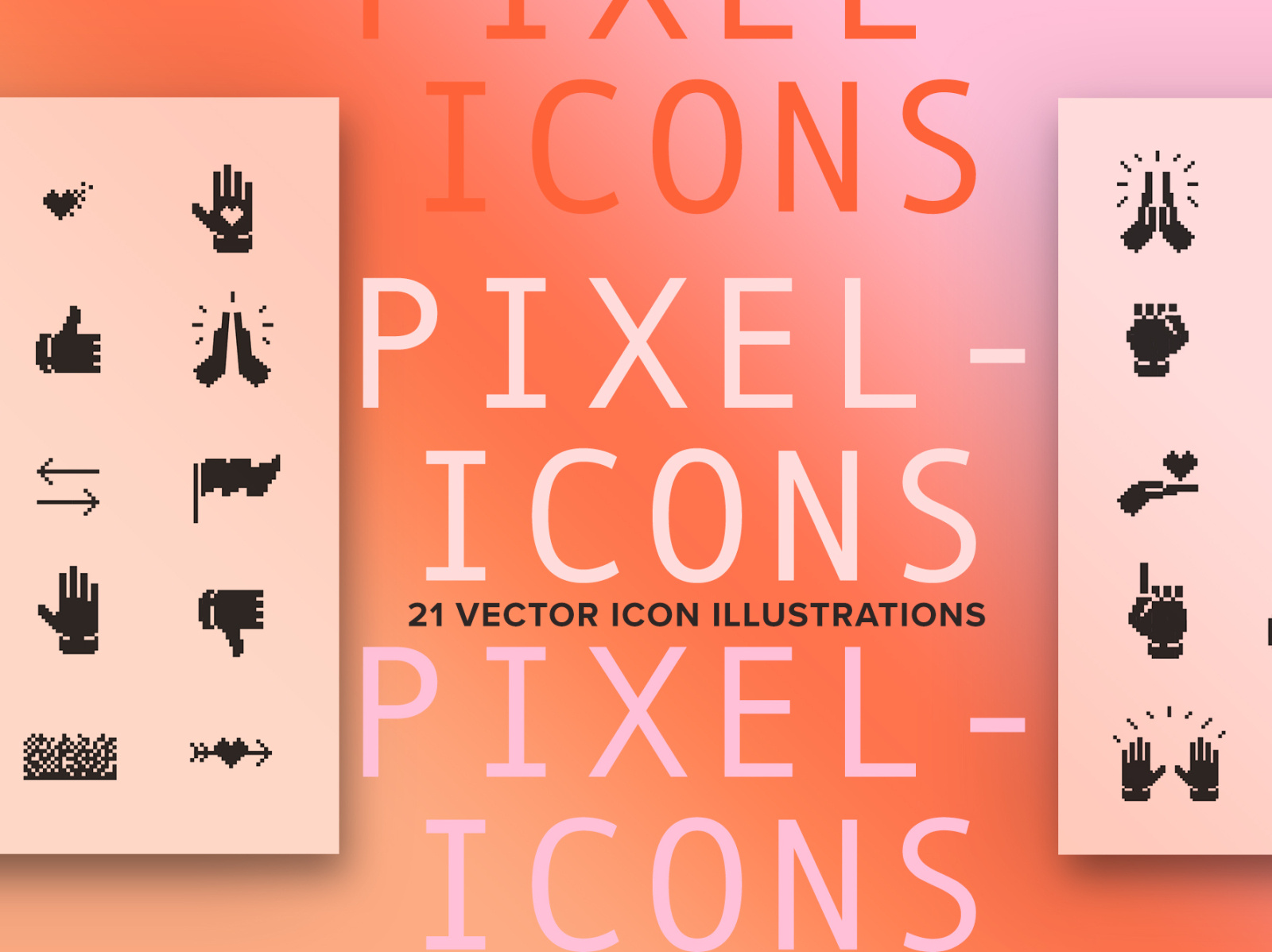 Pixel Icons by Megan Watson on Dribbble