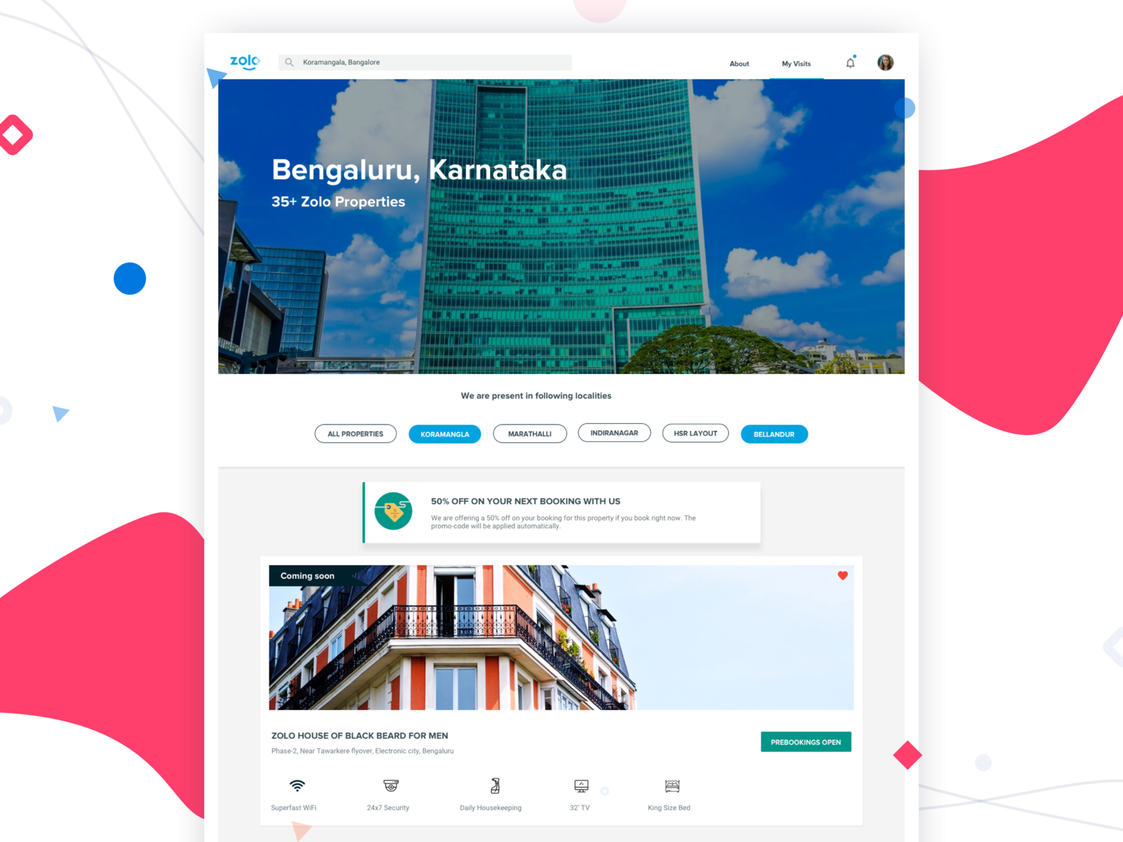 City Page Design for Real Estate by Akash Yadav on Dribbble