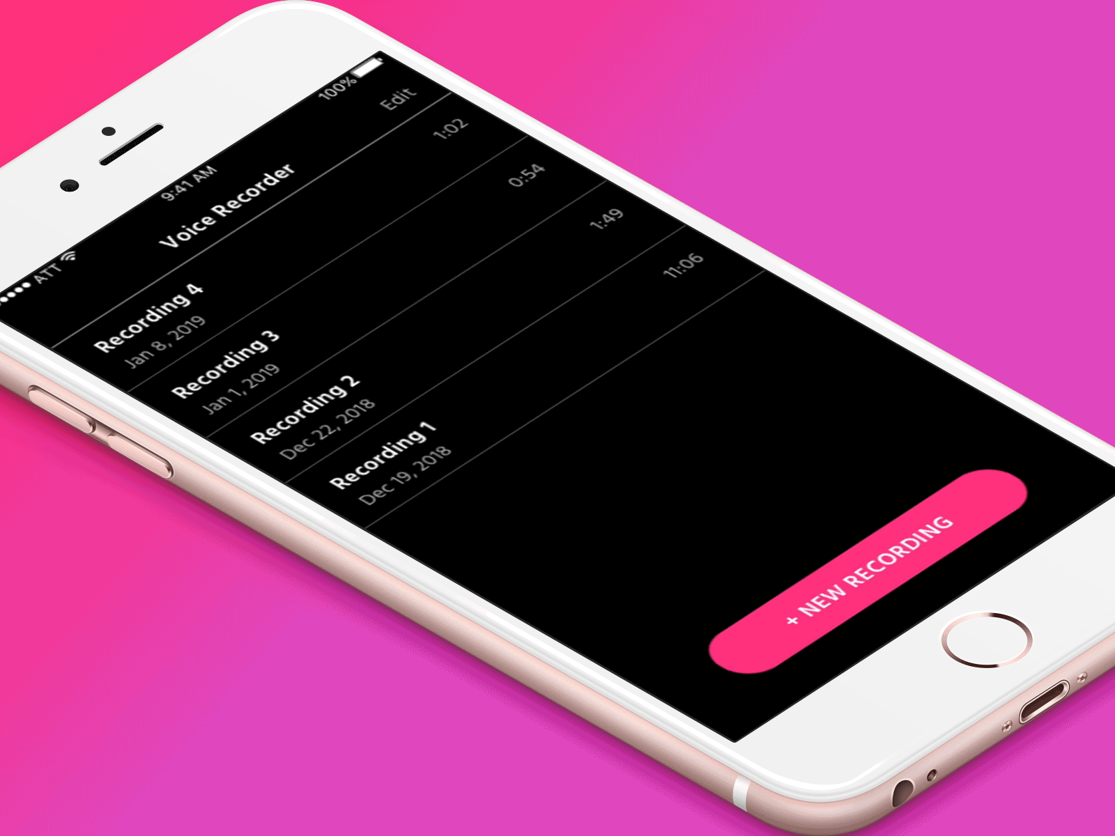 Ios Swipe Interaction Design By Angela Delise On Dribbble