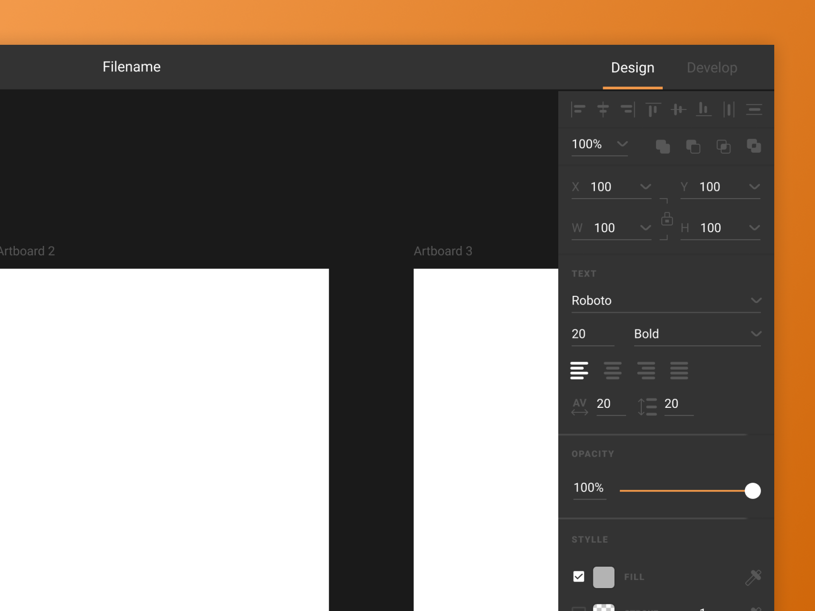 Orange App by Pedro W. Borges on Dribbble